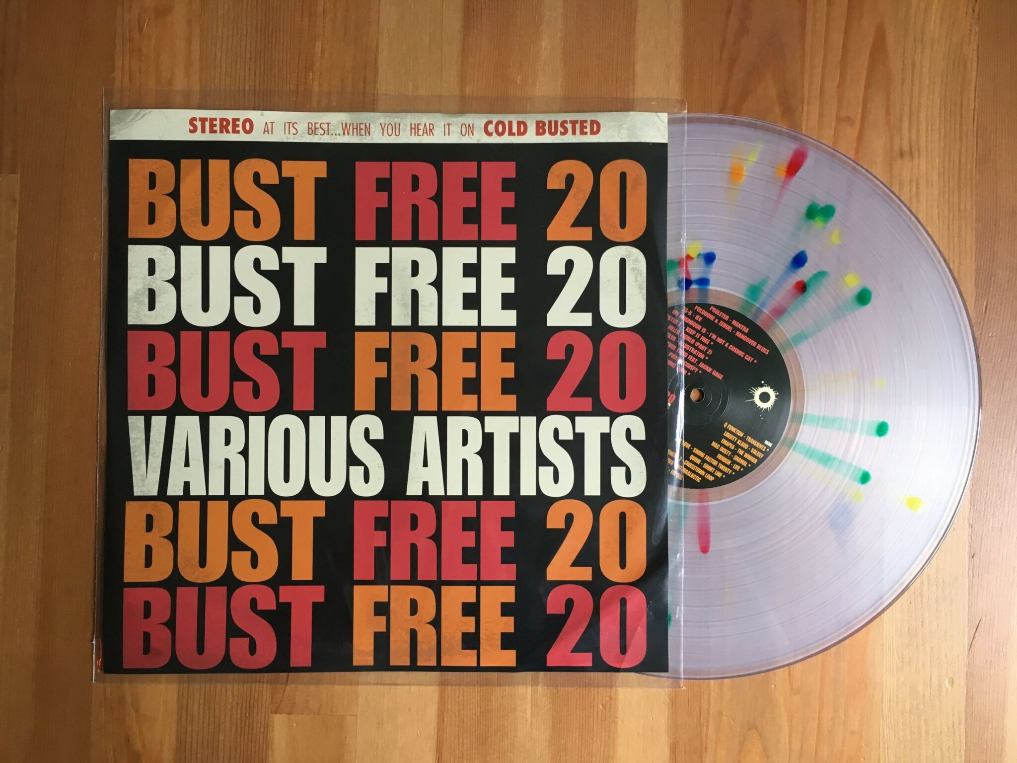 Bust Free 20 (Various Artists / Cold Busted) – Vinyl 41 … #uffjedreht