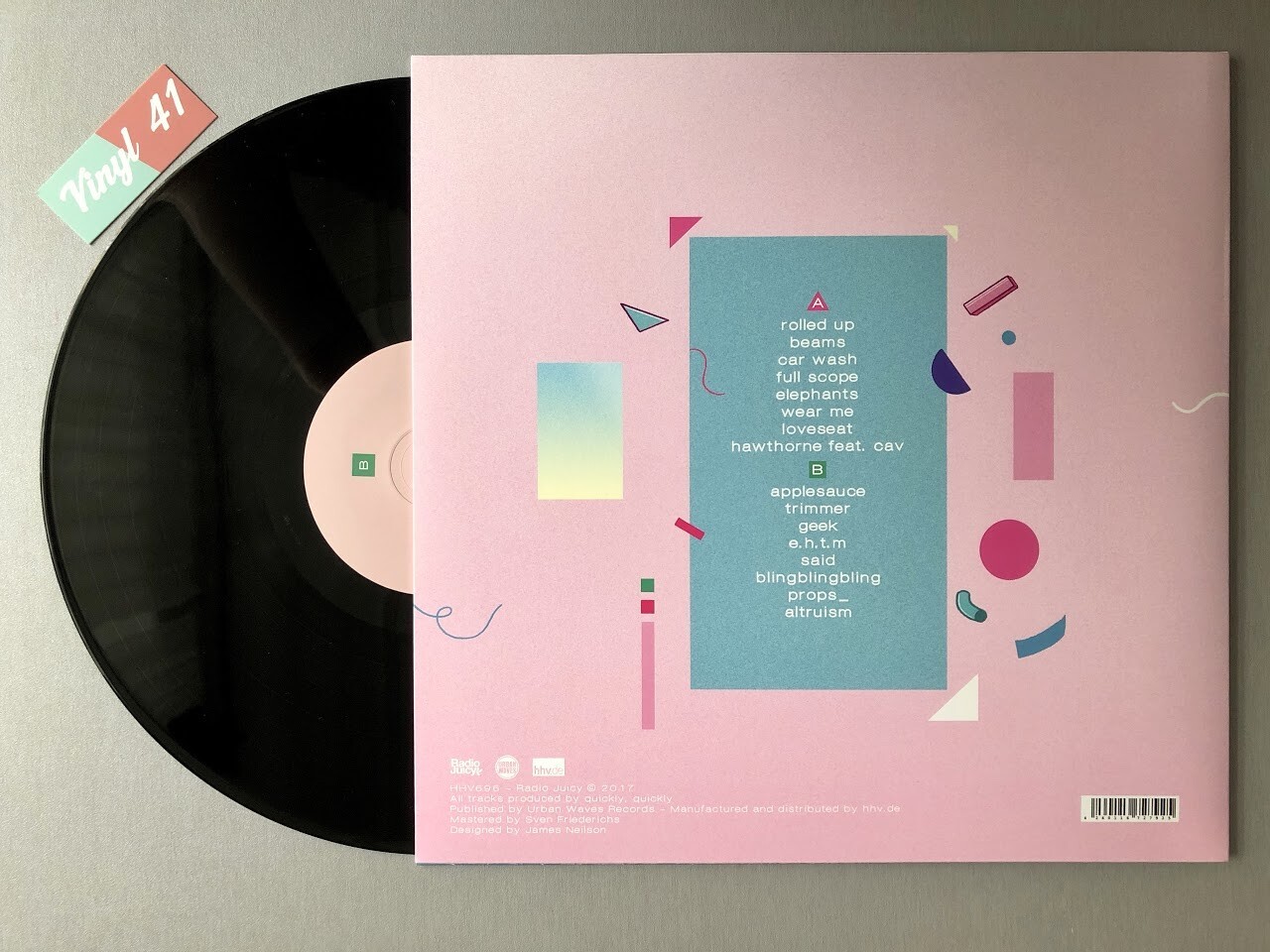 Quickly, Quickly – Paths – Vinyl 41 … #uffjedreht