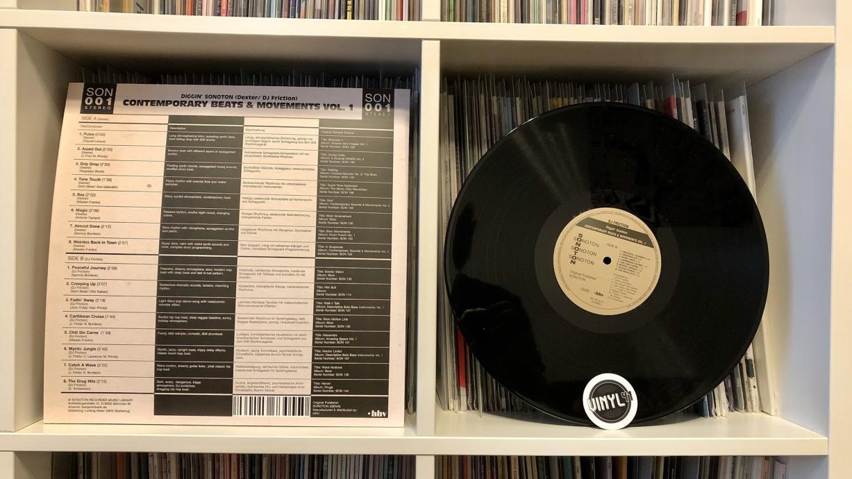 Dexter / DJ Friction – Diggin‘ Sonoton – Vinyl 41 … #uffjedreht