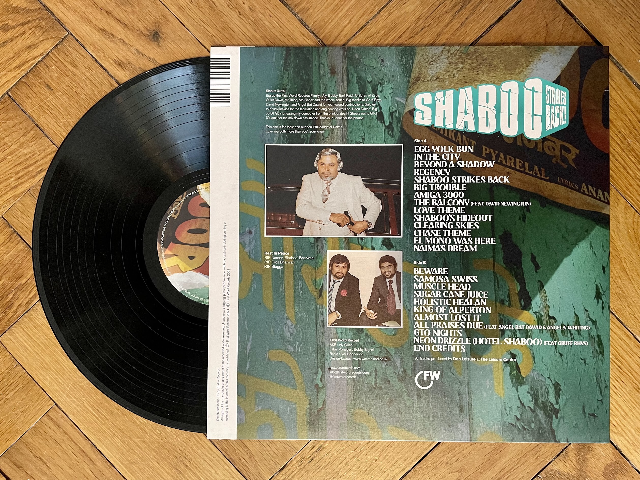 Don Leisure – Shaboo Strikes Back – Vinyl 41 … #uffjedreht