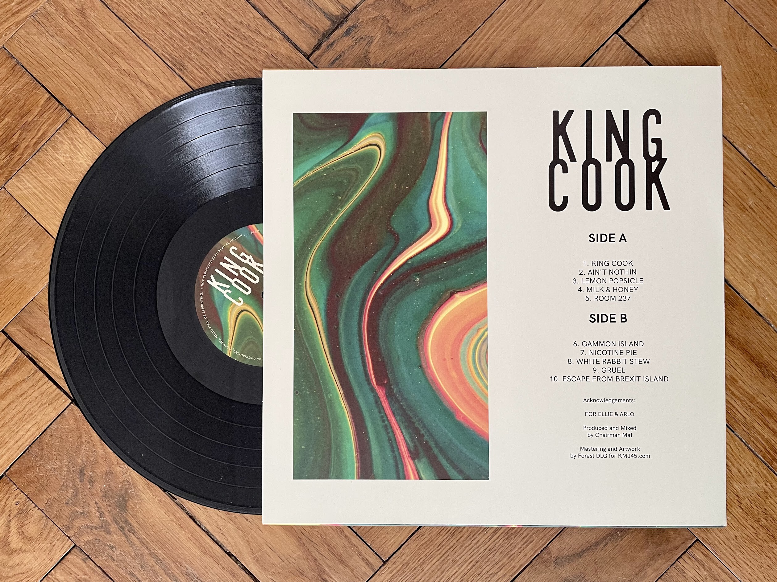Chairman Maf – KING COOK – Vinyl 41 … #uffjedreht