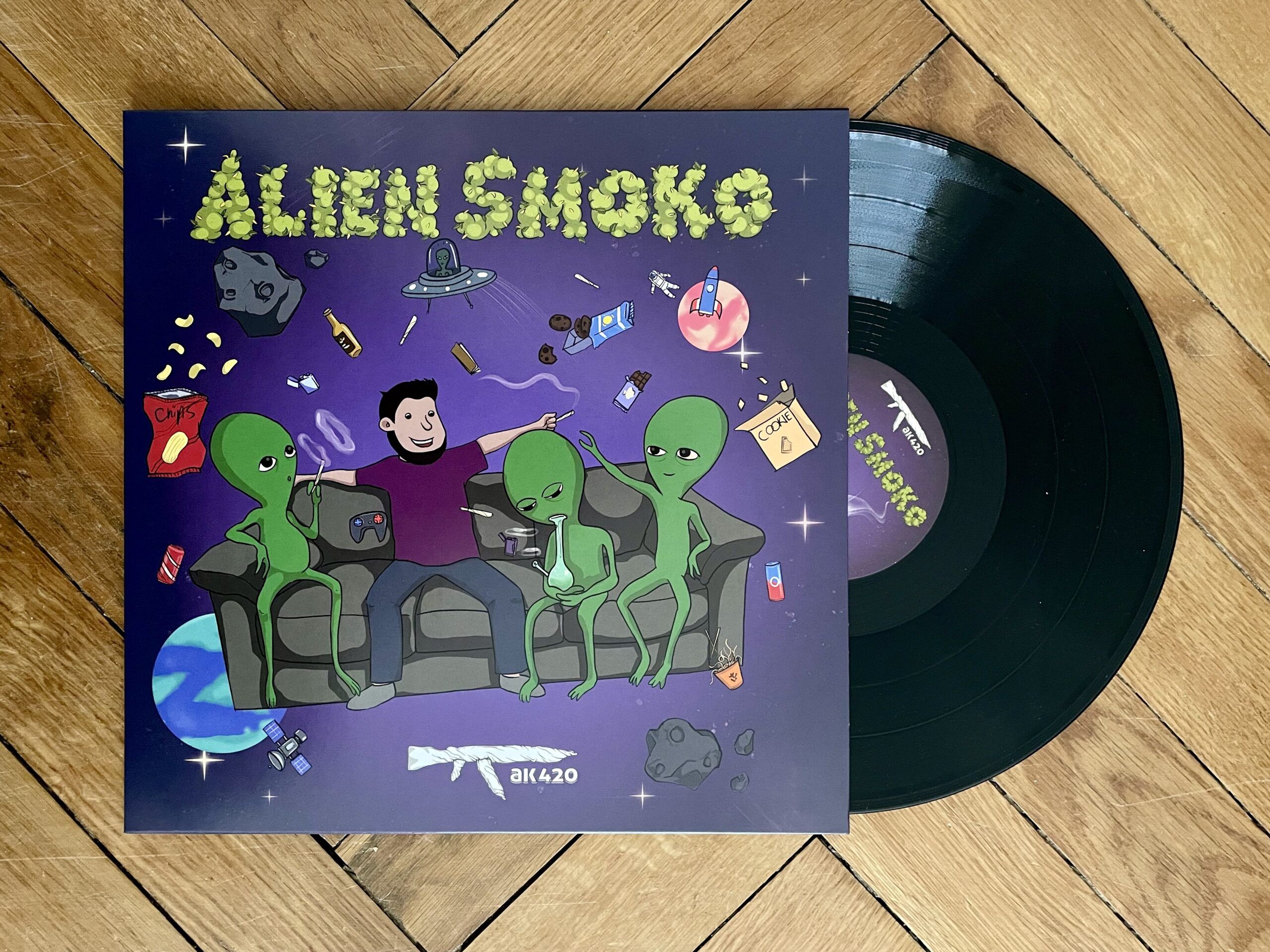 AK420 – Alien Smoko – Vinyl 41 … #uffjedreht