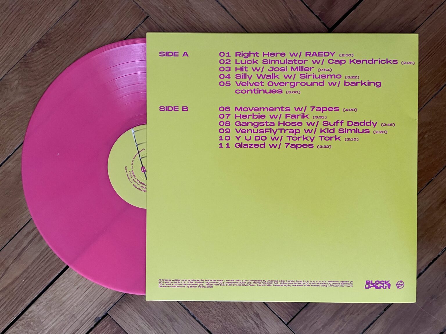 Nobodys Face – Beats Beim Drehen III – Vinyl 41 … #uffjedreht